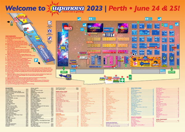 Event Guide for Supanova 2023 - Sydney & Perth! - Supanova Comic Con ...